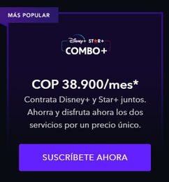 El Mejor Combo Disney + Star+ al mejor precio - OFERTU