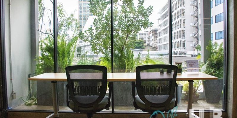 5 Person Coworking Space at Surasak Road, Bangkok | Office Hub