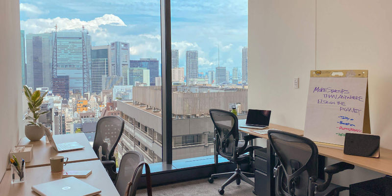 2 Person Private Office at 1 Chome-17-1 Toranomon, Minato | Office Hub