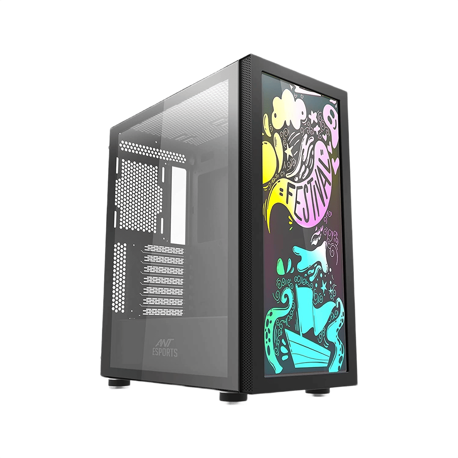 ComputerChacha | Custom PC Build | Ant Esports Graffiti Cabinet