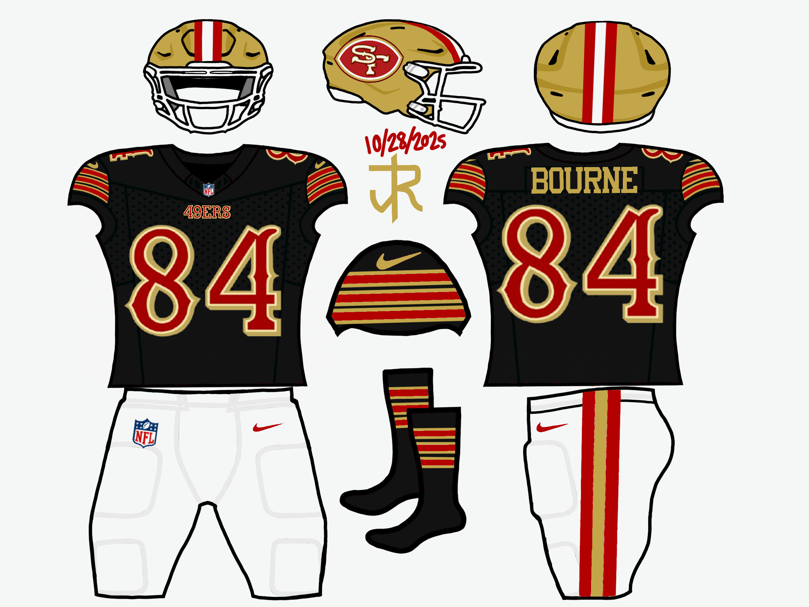 San Francisco 49ers Rebrand Concept - Concepts - Chris Creamer's Sports ...
