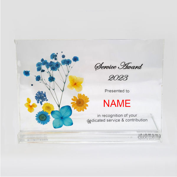 Resin Table plaque | Sustainable Corporate Gifts