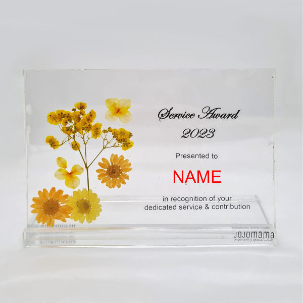 Market For Good. Resin Table plaque