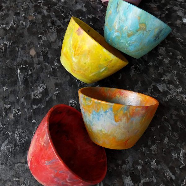 Market For Good. Bespoke Recycled Plastic Bowls