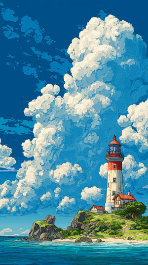 lighthouse wallpaper iphone