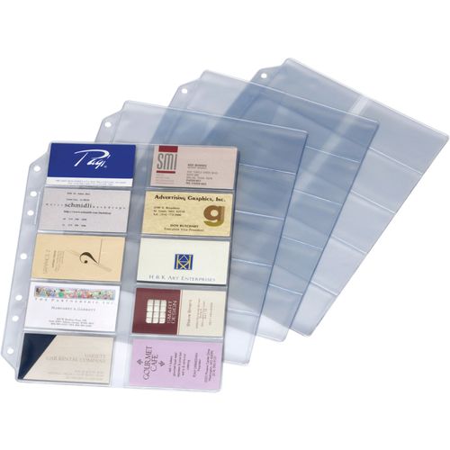 EasyOpen Card File Binder Refill Pages by Cardinal® CRD7860000 ...