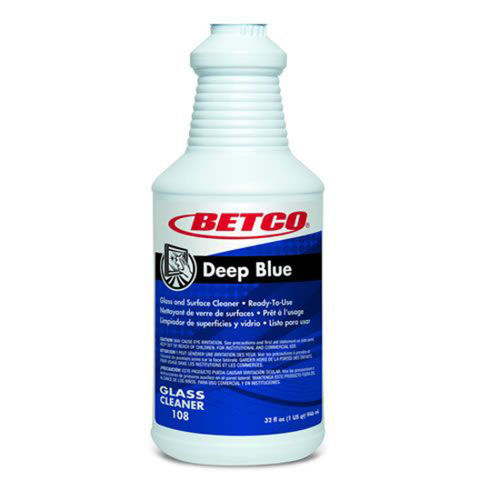 Deep Blue Ready to Use Ammoniated Glass & Surface Cleaner by Betco ...