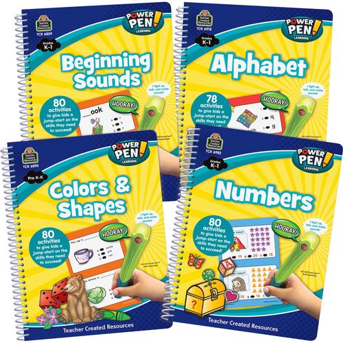 Power Pen Book Set Interactive Printed Book by Teacher Created ...
