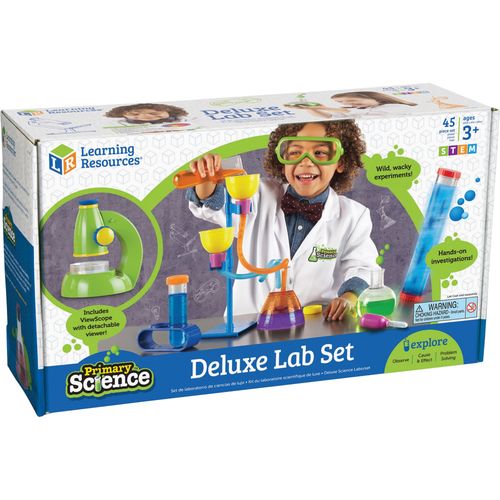 Age3+ Primary Science Deluxe Lab Set by Learning Resources® LRNLER0826 ...