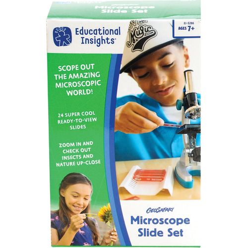 GeoSafari Microscope Slide Set by Educational Insights EII5286 ...