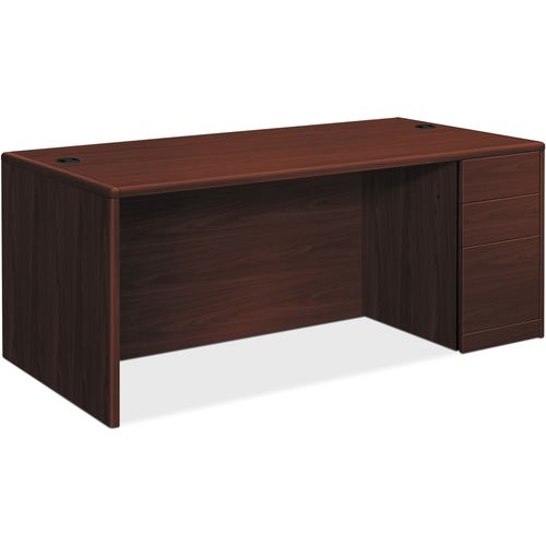 10700 Series Single-Pedestal Desk by The HON Company HON10701RNN ...