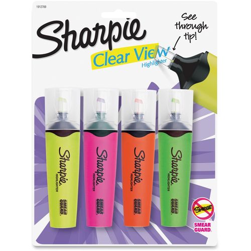 Clear View Highlighter Pack by Sharpie SAN2128216 | OnTimeSupplies.com