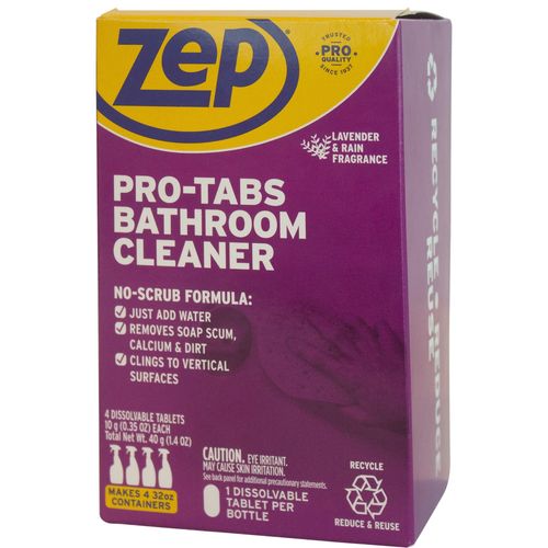 Pro-Tabs Bathroom Cleaner Tablets by Zep® ZPEZUBCTAB | OnTimeSupplies.com