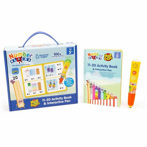 Numberblocks Activity Book Interactive Printed Book by Hot Dots LRN2551 ...