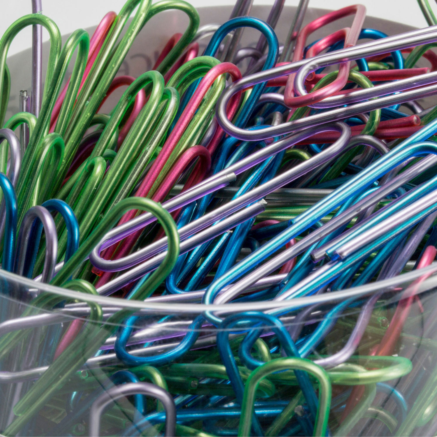 Translucent Vinyl Paper Clips by Officemate, LLC OIC97212 ...