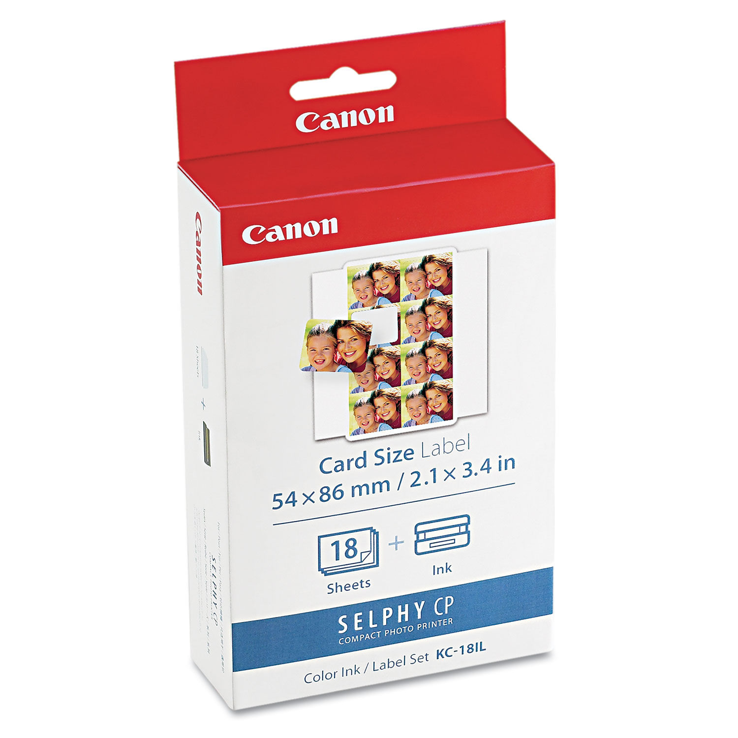 7740A001 (KC-18IL) Ink/Label Combo by Canon® CNM7740A001 ...