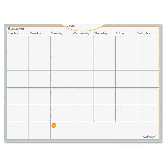 WallMates Self-Adhesive Dry Erase Monthly Planning Surfaces by At-A ...