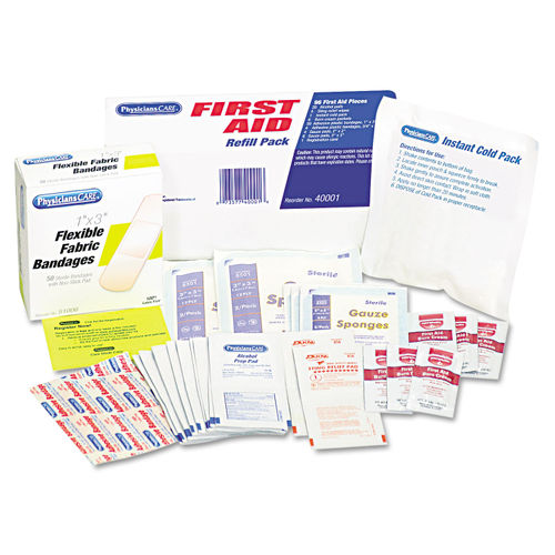 First Aid Kit Refill Pack by PhysiciansCare® by First Aid Only ...