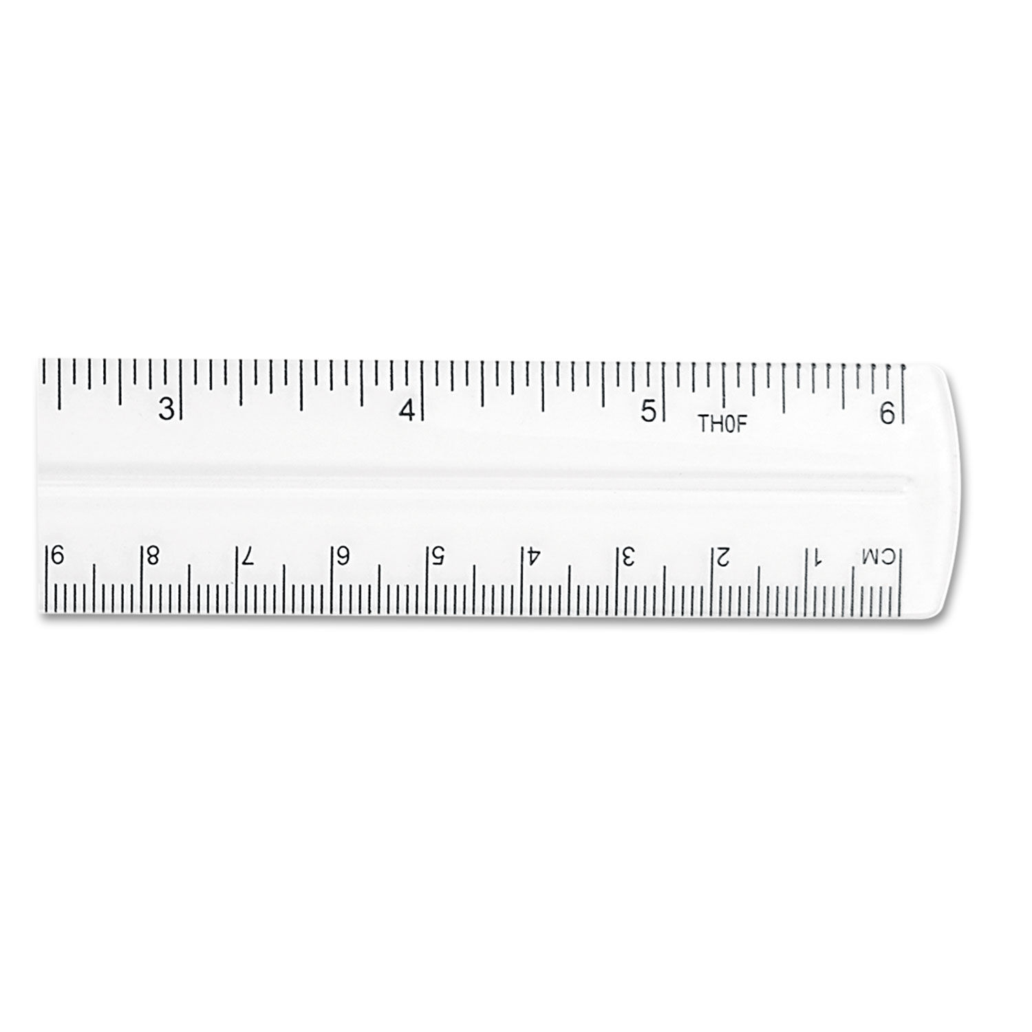 Transparent Shatter-Resistant Plastic Ruler by Westcott® ACM45016 ...