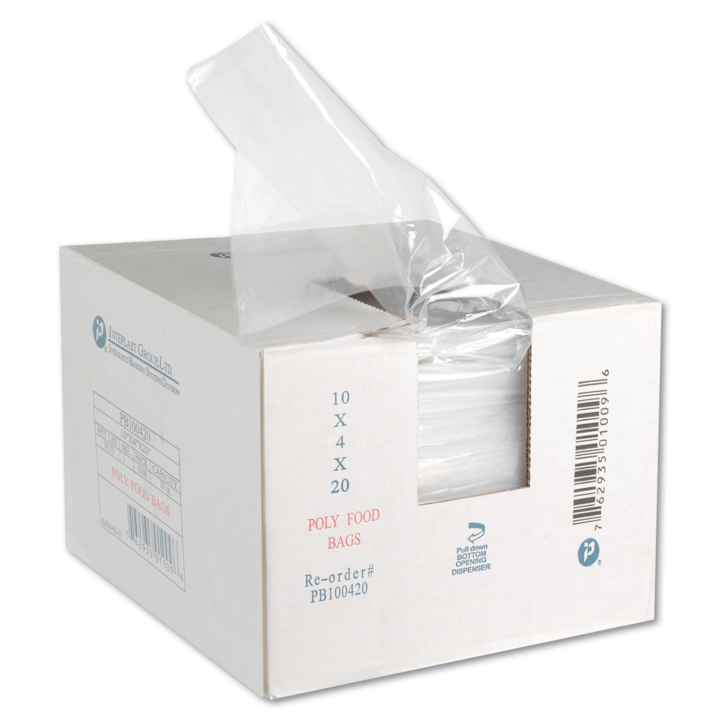 Get Reddi Food & Poly Bag by Inteplast Group IBSPB100420 ...