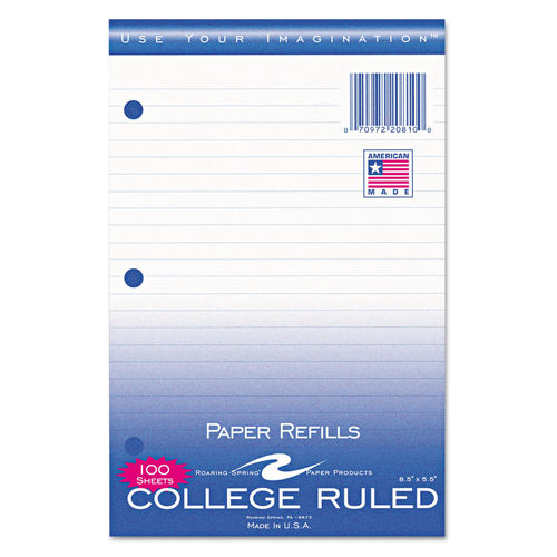 See the Filler Paper | OnTimeSupplies.com