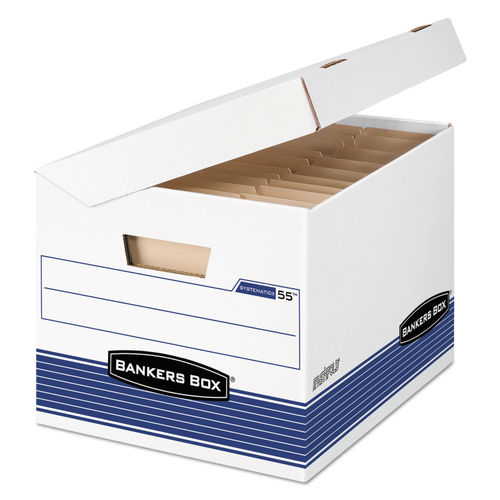SYSTEMATIC Medium-Duty Strength Storage Boxes by Bankers Box ...