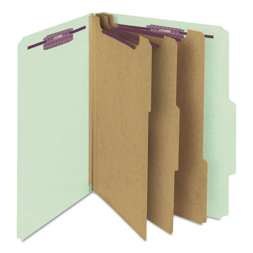 Pressboard Classification Folders by Smead® SMD14091 | OnTimeSupplies.com