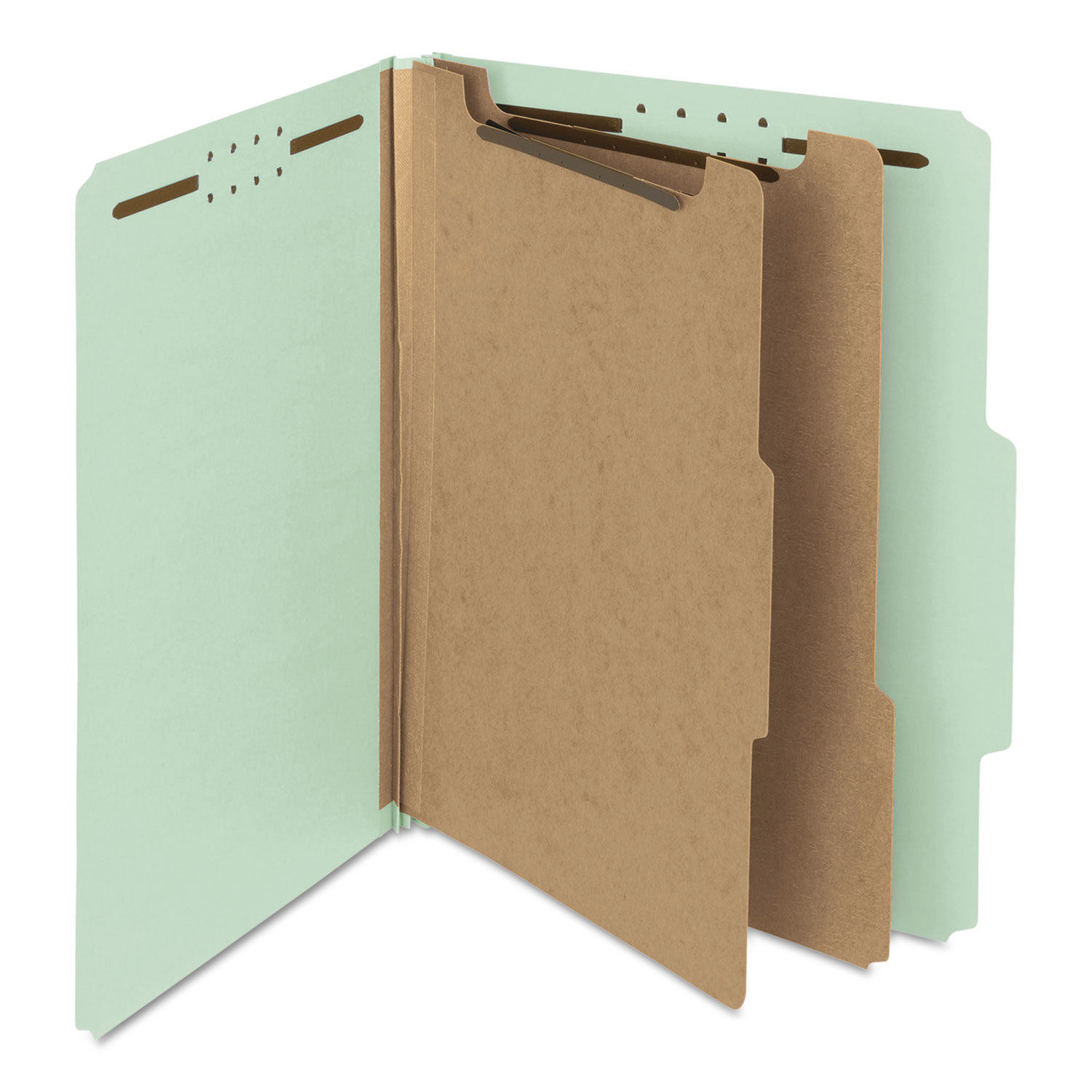 100% Recycled Pressboard Classification Folders by Smead® SMD14023 ...