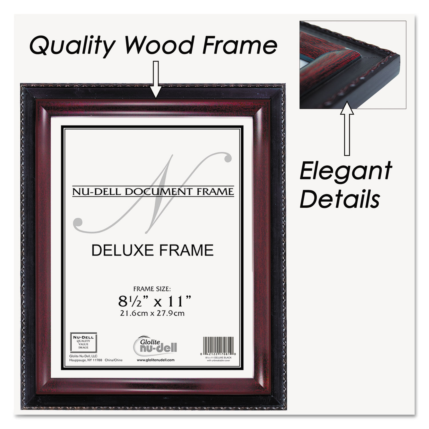 Executive Document Frame by NuDell™ NUD17402 | OnTimeSupplies.com