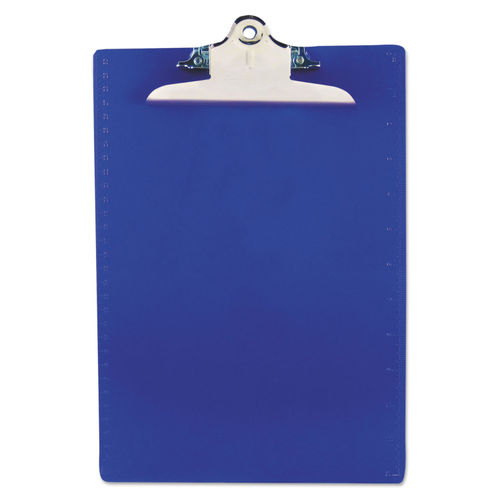 Recycled Plastic Clipboard with Ruler Edge by Saunders SAU21602 ...