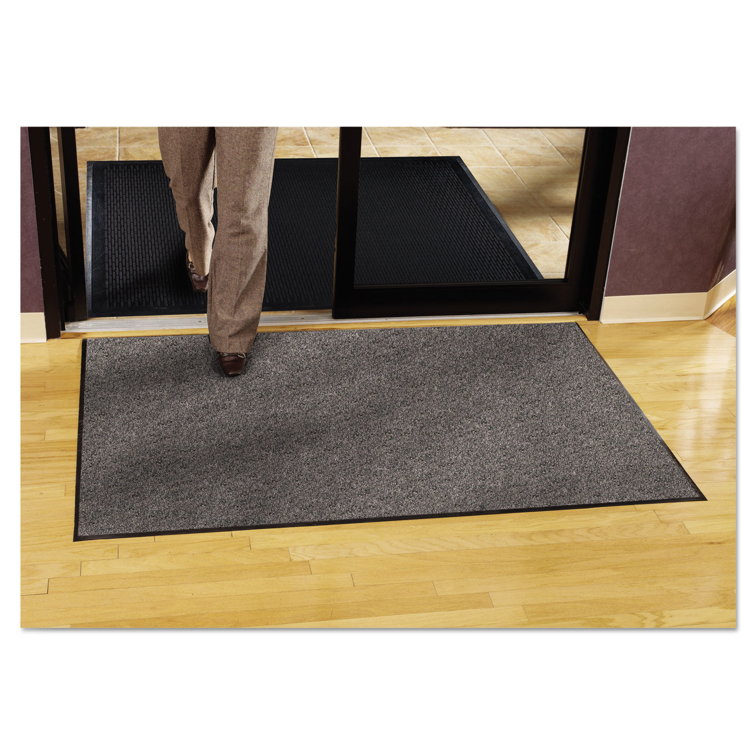 Silver Series Indoor Walk-Off Mat by Guardian MLL74030530 ...