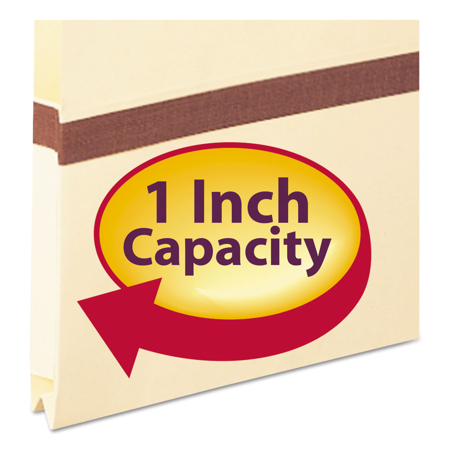 Manila File Pockets by Smead® SMD75487 | OnTimeSupplies.com