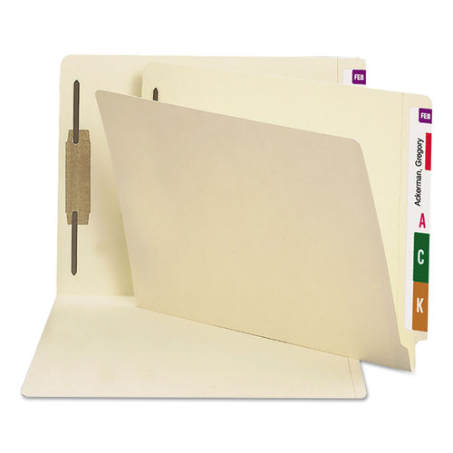 End Tab Fastener Folders with Reinforced Straight Tabs by Smead ...