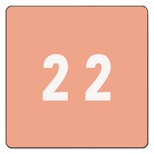 Numerical End Tab File Folder Labels by Smead® SMD67422 ...