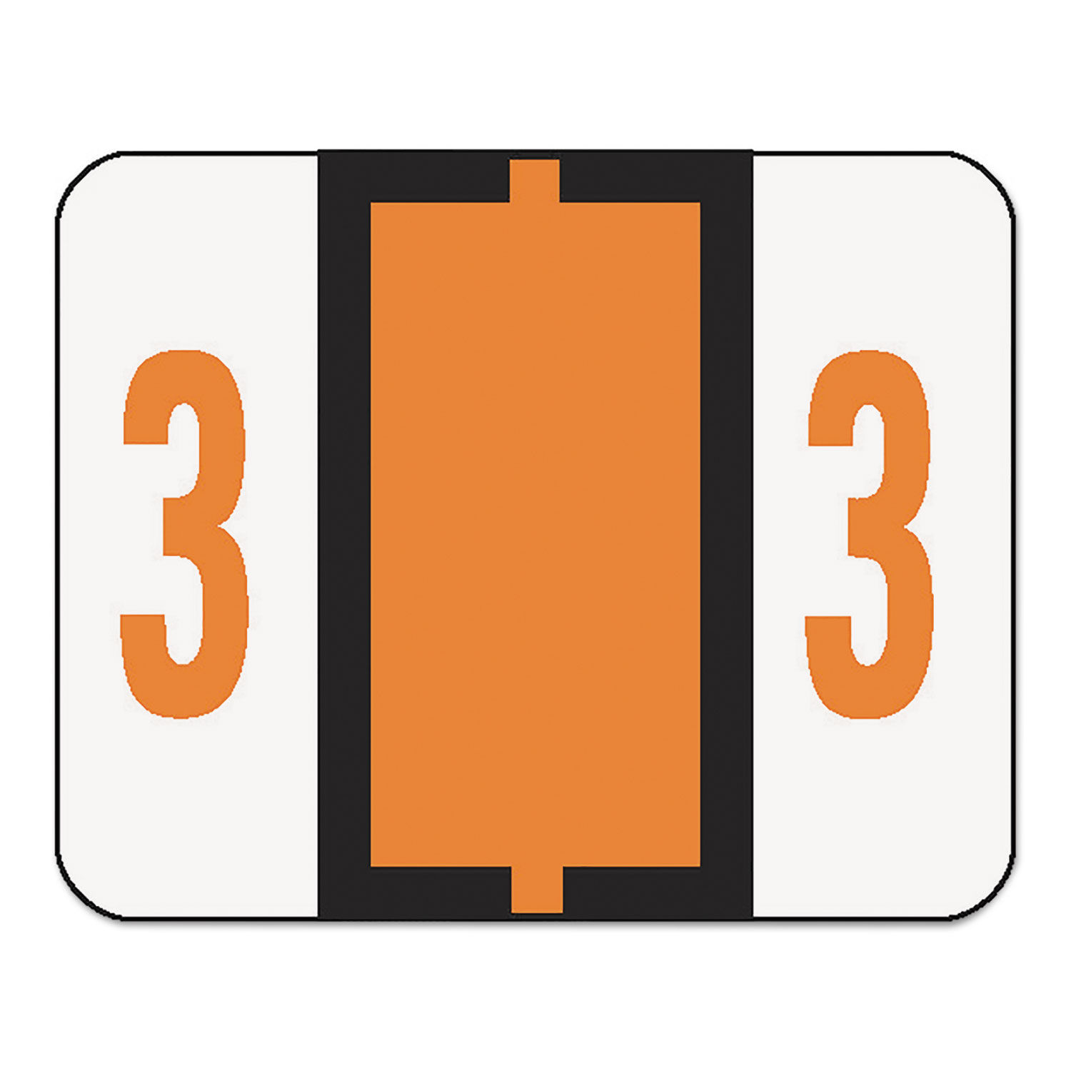 Numerical End Tab File Folder Labels by Smead® SMD67373 ...