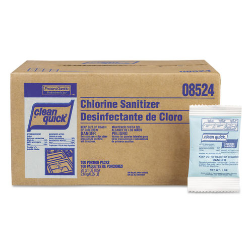 Powdered Chlorine-Based Sanitizer by Clean Quick® PGC02584 ...