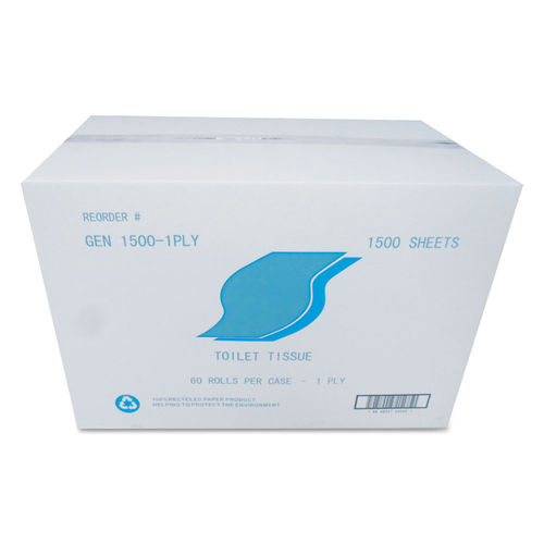 Small Roll Bath Tissue by GEN GEN15001PLY | OnTimeSupplies.com