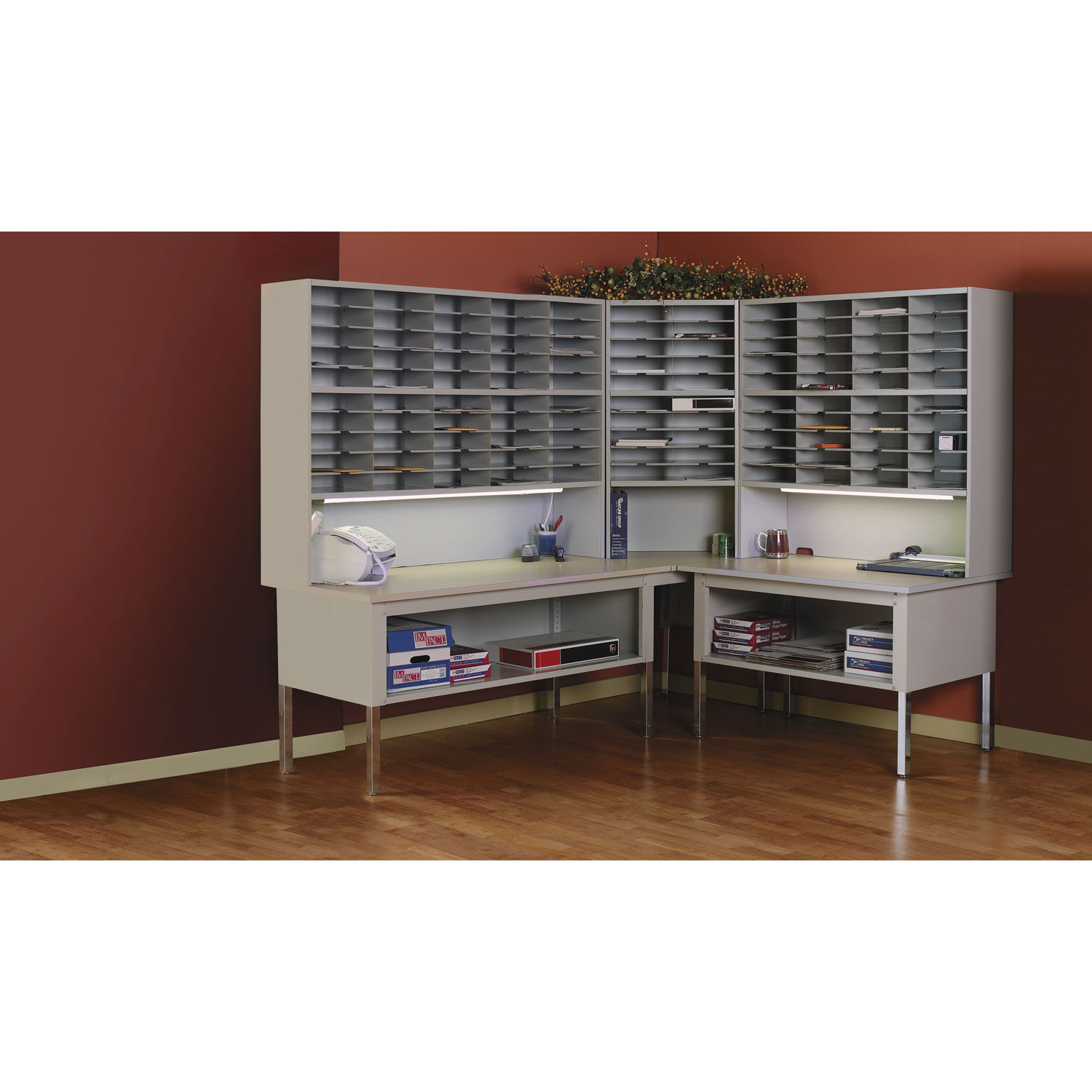 Mailflow-To-Go Mailroom System Table by Safco® MLNTB60PG ...