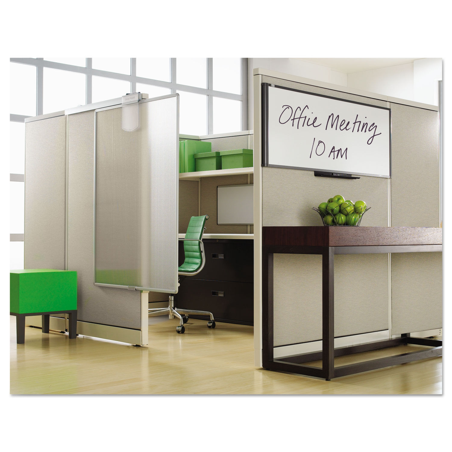 Prestige Cubicle Total Erase Whiteboard by Quartet® QRTWM4818 ...