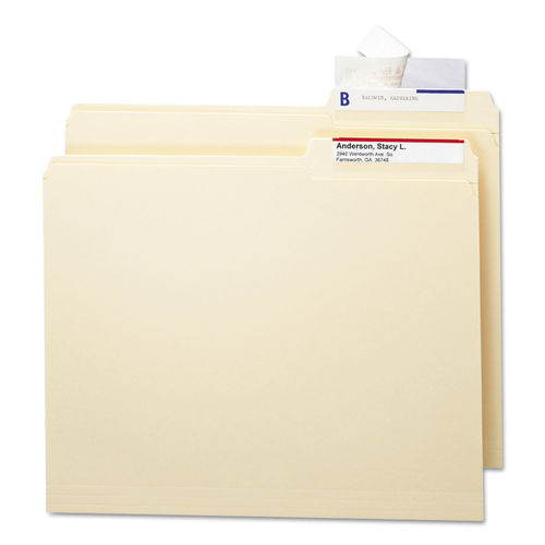 Seal and View File Folder Label Protector by Smead® SMD67600 ...
