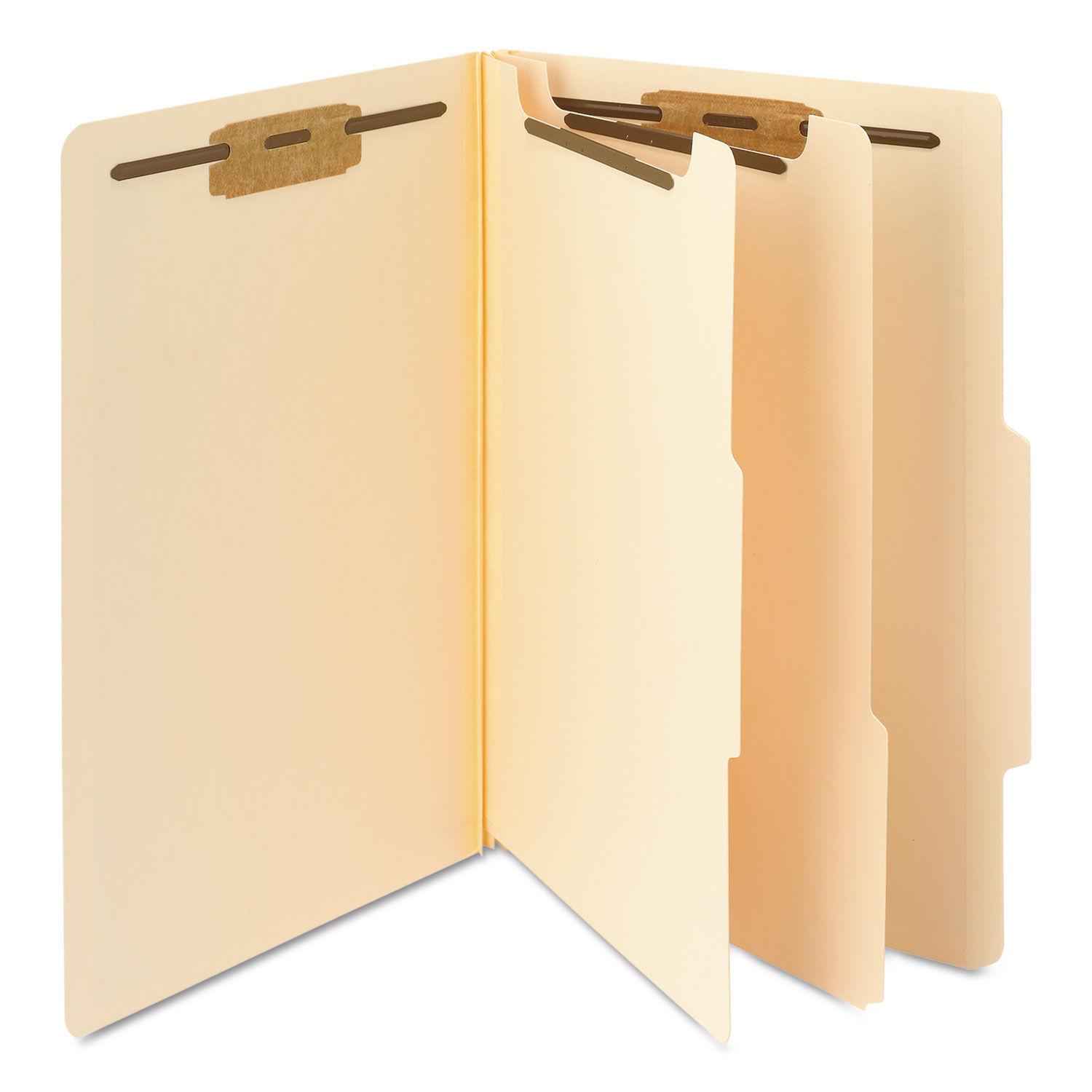 Six-Section Top Tab Classification Folders by Smead® SMD19000 ...