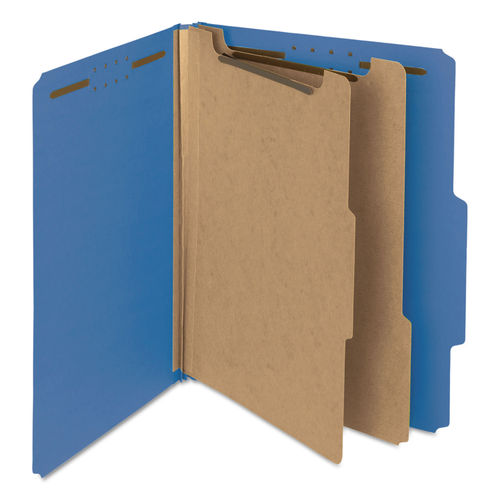 Recycled Pressboard Classification Folders by Smead® SMD14062 ...