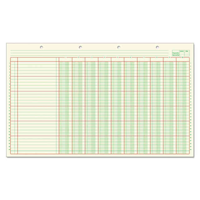 Columnar Analysis Pad by Adams® ABFACP148510 | OnTimeSupplies.com