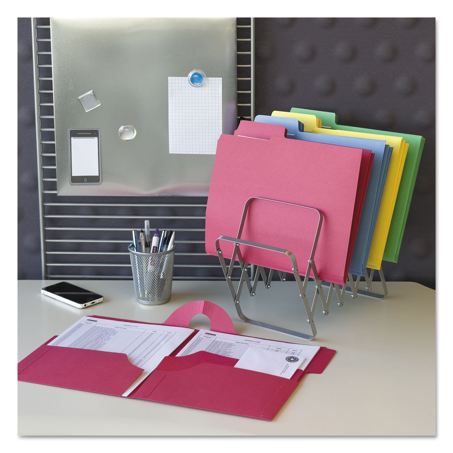 3-in-1 SuperTab Section Folders by Smead® SMD11905 | OnTimeSupplies.com