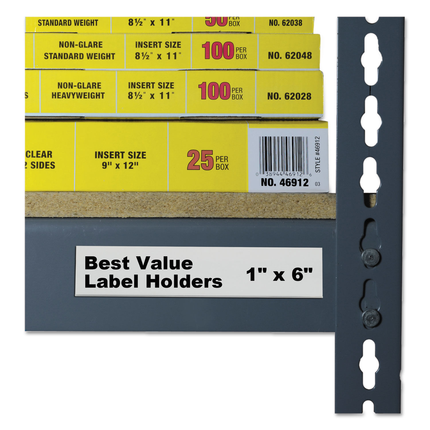 Self-Adhesive Label Holders by C-Line® CLI87627 | OnTimeSupplies.com