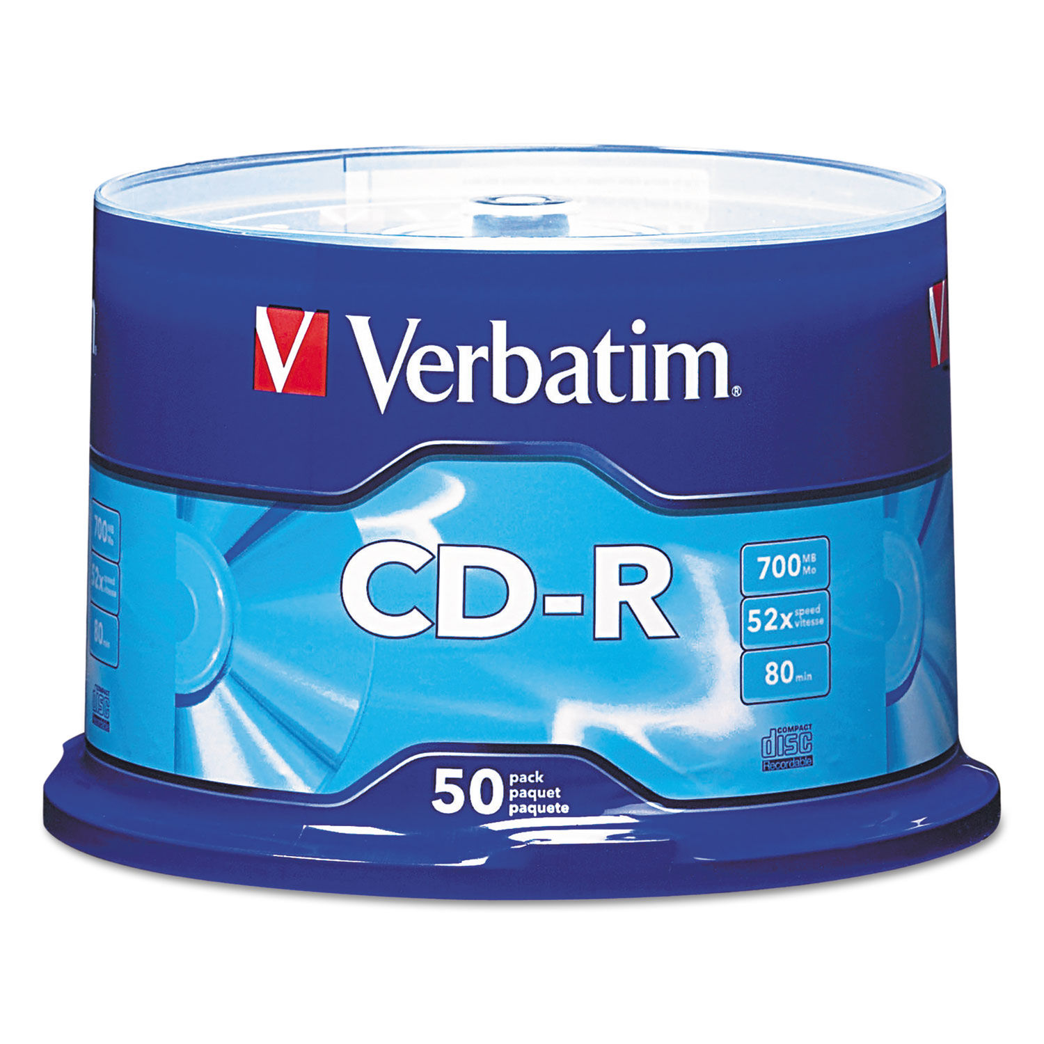 CD-R Recordable Disc by Verbatim® VER94691 | OnTimeSupplies.com