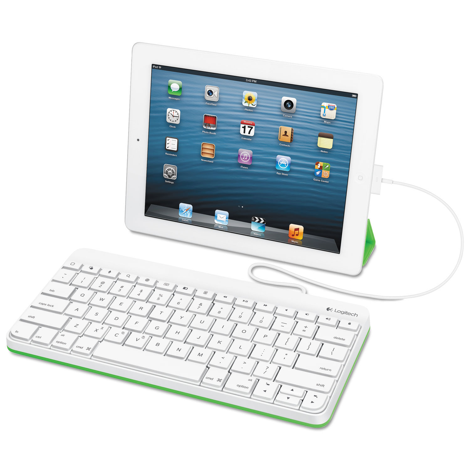 Wired Keyboard for iPad by Logitech® LOG920006341 | OnTimeSupplies.com