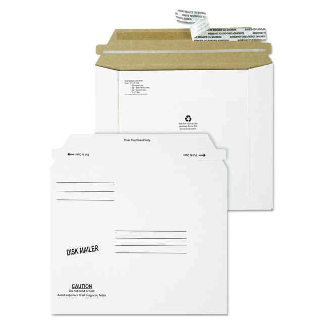 Economy Disk/CD Mailer for CDs/DVDs by Quality Park™ QUA64117 ...