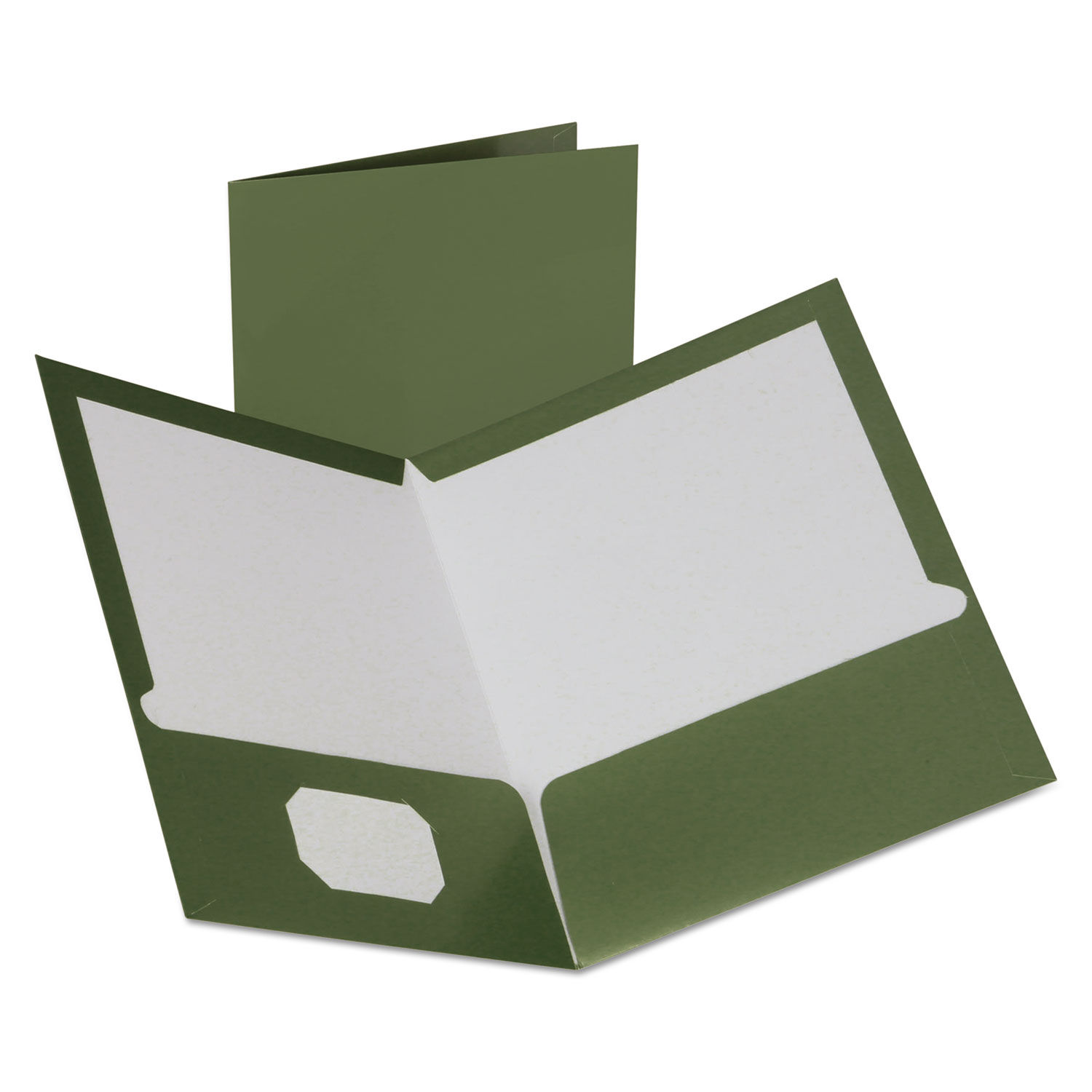 Two-Pocket Laminated Folder by Oxford™ OXF5049560 | OnTimeSupplies.com