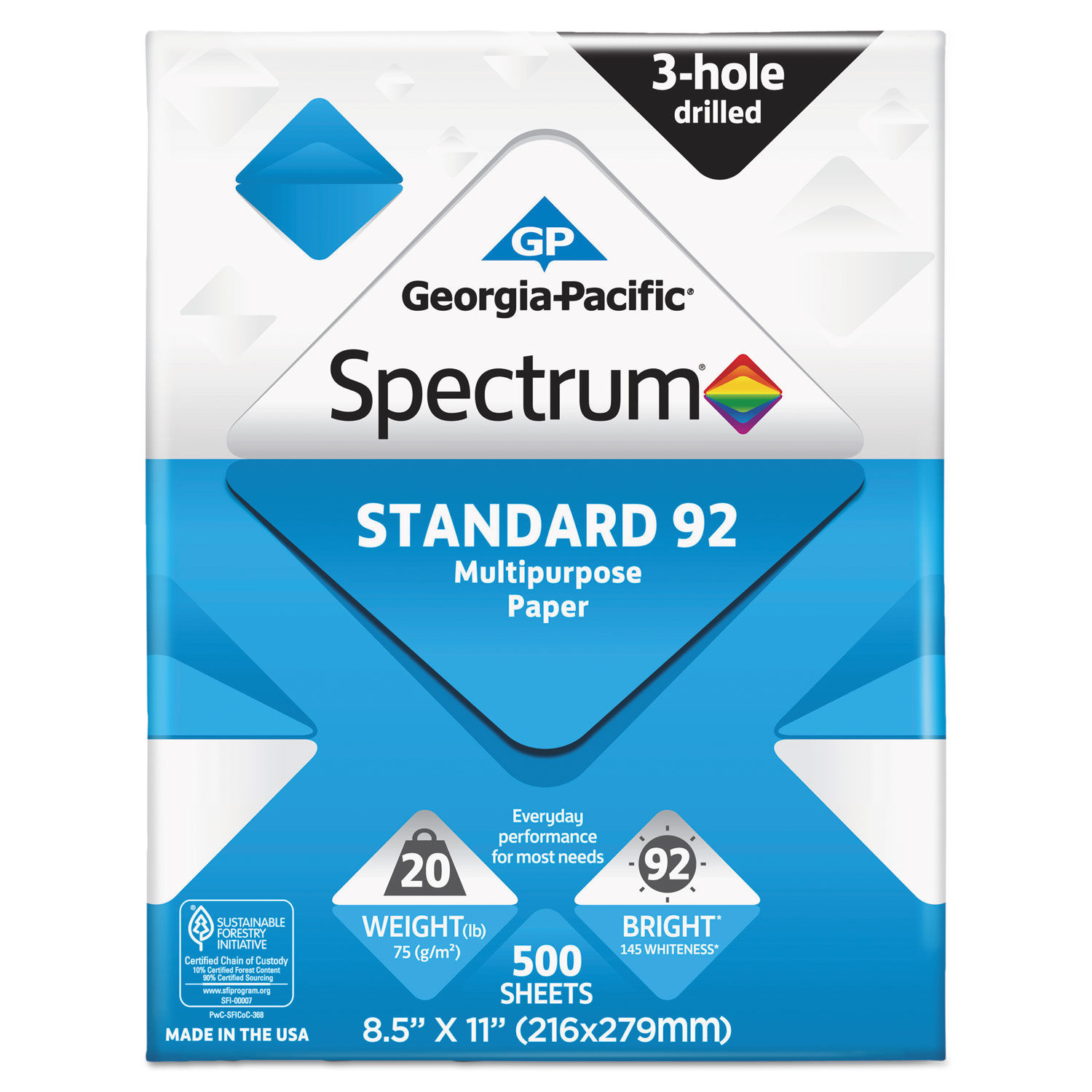Spectrum Standard 92 Multipurpose Paper by Georgia Pacific® GPC999813 ...